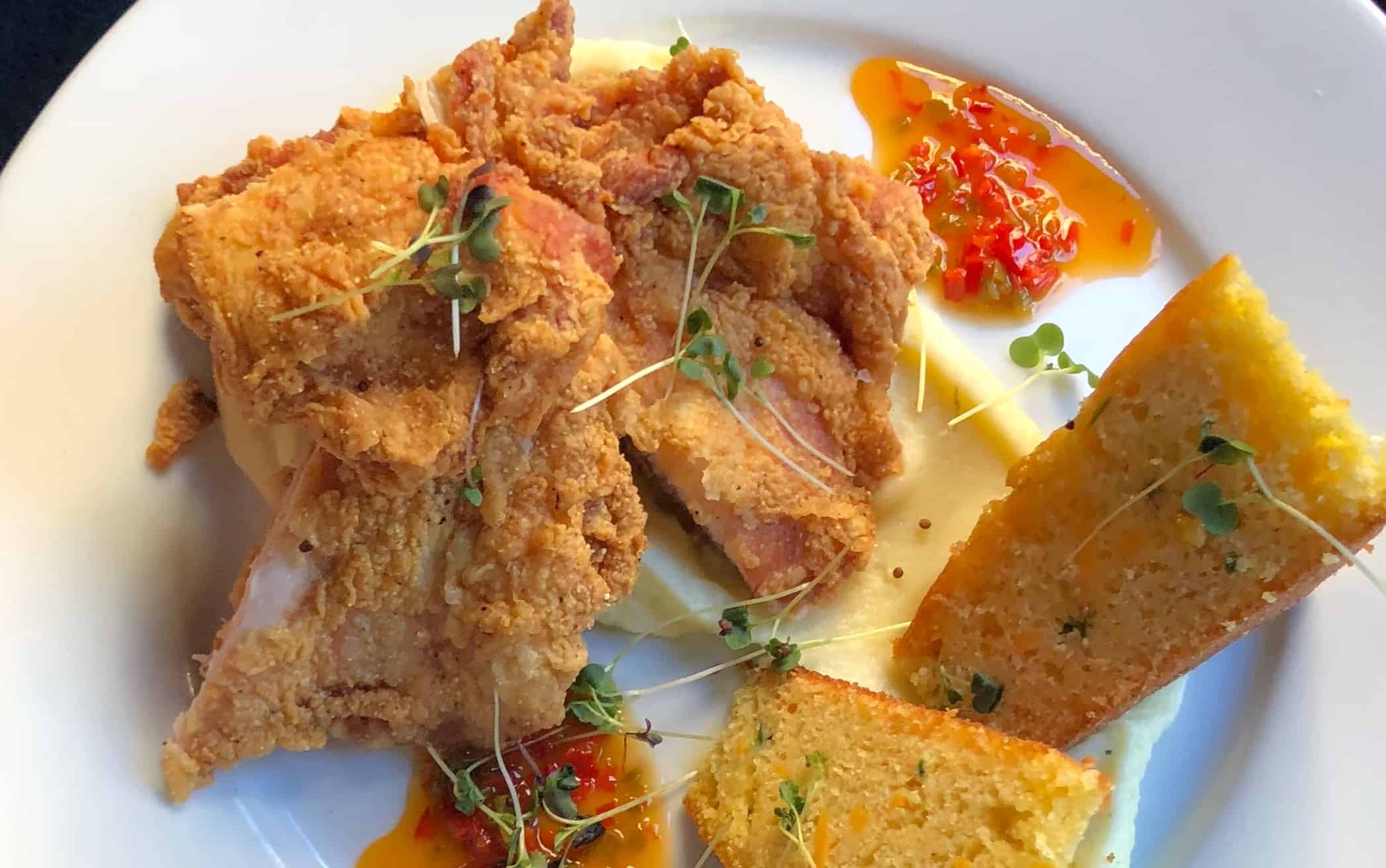 How To Make Fried Chicken and Jalapeno Cheddar Cornbread Like Home's ...